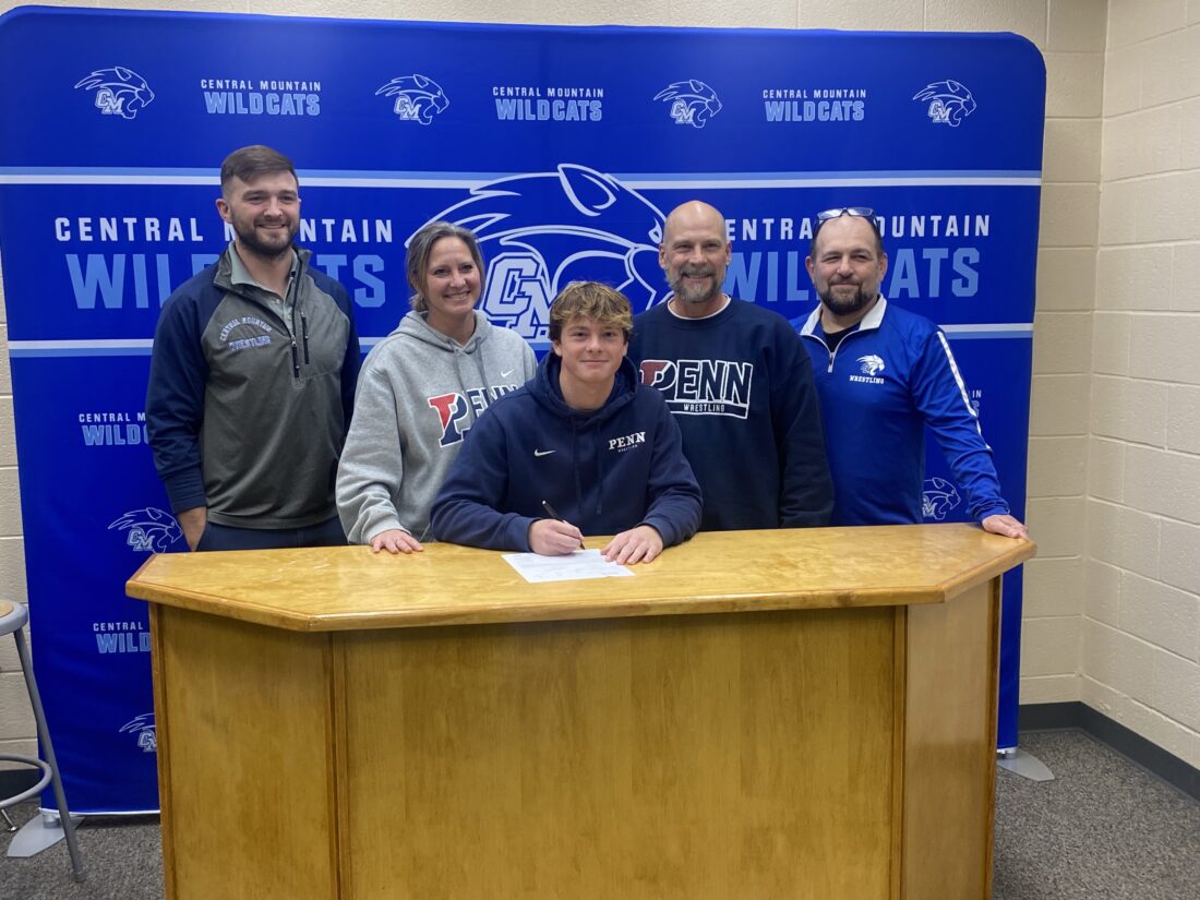 Central Mountain wrestlers Walizer, Simcox sign college letters of ...